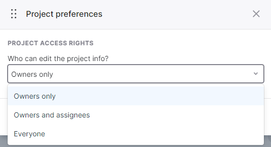 FAQ: What are the different rights in a project? – Support : Teamleader Focus